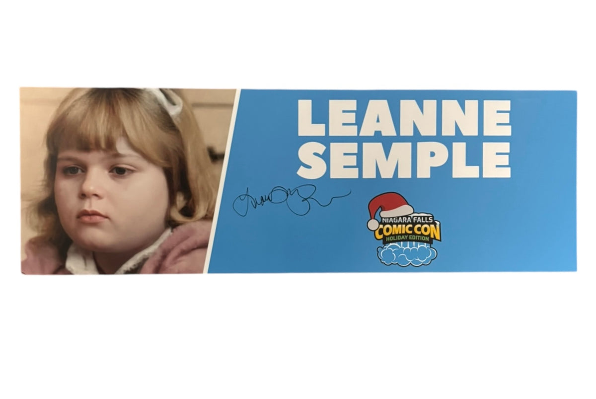 Leanne Semple Autographed Niagara Falls Comic Con Holiday Edition Name ...