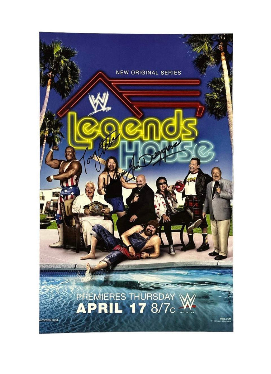 WWF Legends House Autographed 11x17 Mini Poster – Icon Autographs