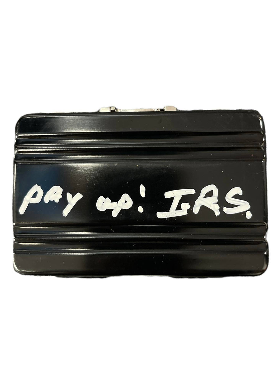 I.R.S. Autographed Mini Prop Briefcase WWF / WWE Irwin R. Schyster ...