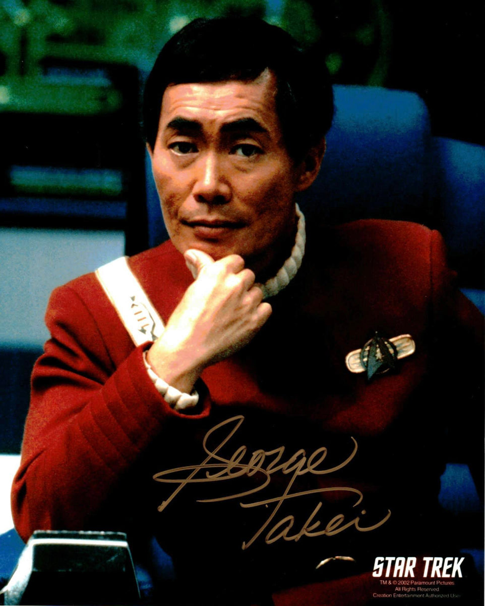 George Takei Star Trek (Sulu) 8x10 Autographed Photo – Icon Autographs