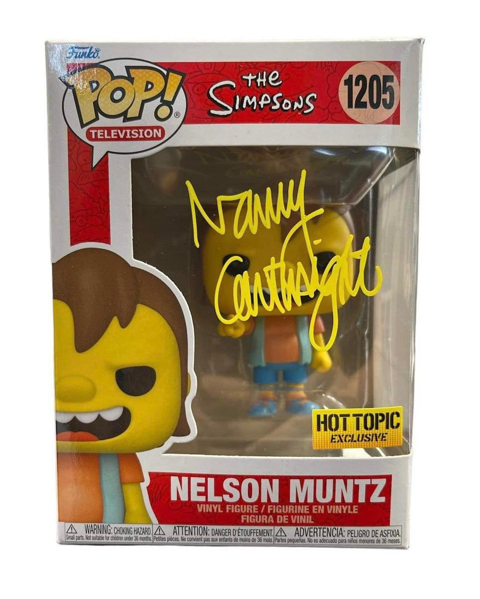 Nancy Cartwright Autographed Nelson Muntz Funko – Icon Autographs