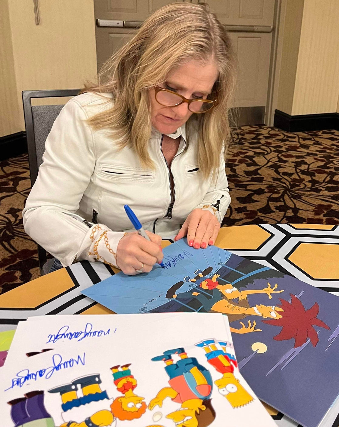 Nancy Cartwright Simpsons Movie Mini Poster – Icon Autographs