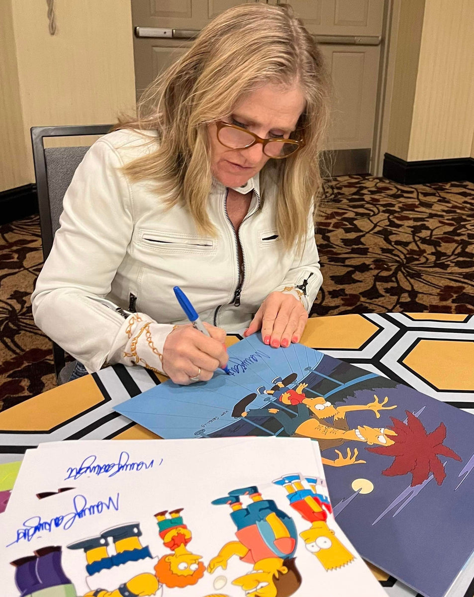 Nancy Cartwright Autographed Simpsons 8x10 – Icon Autographs