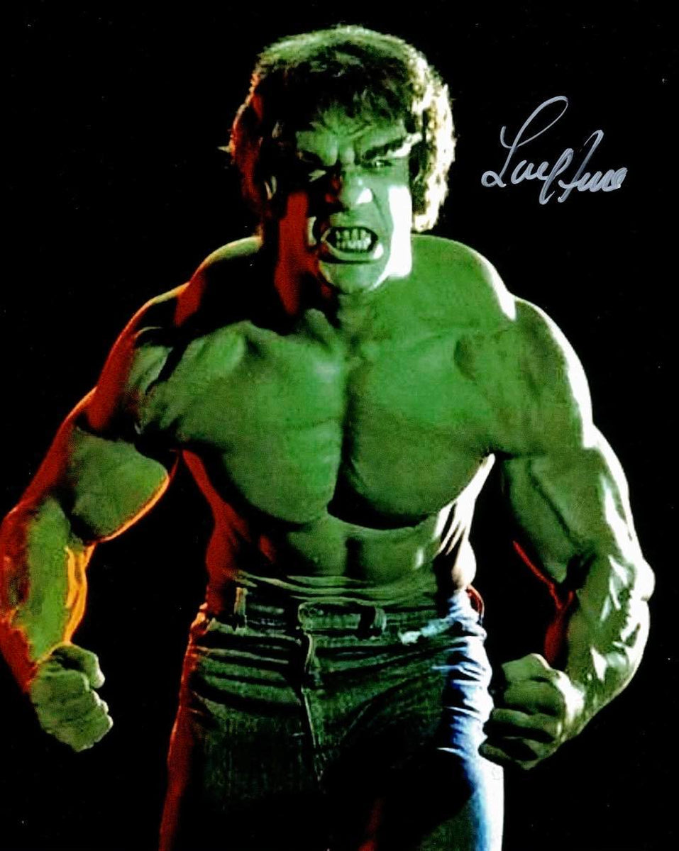 Lou Ferrigno as The Incredible Hulk 8x10 – Icon Autographs