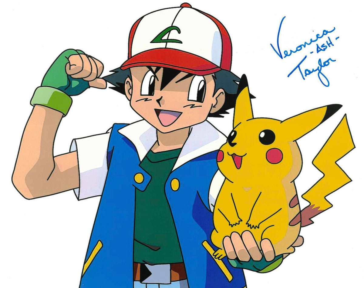 Veronica Taylor as Ash Ketchum in Pokemon Autographed 8x10 – Icon ...